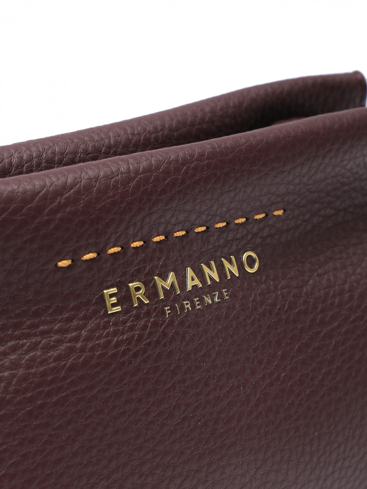 Ermanno Firenze бордовая сумка прямоуголна формы на ремне (705929 ...